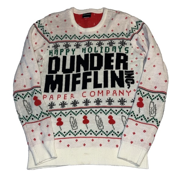 Ugly Christmas Sweater | Sweaters | The Office Dunder Mifflin Paper ...